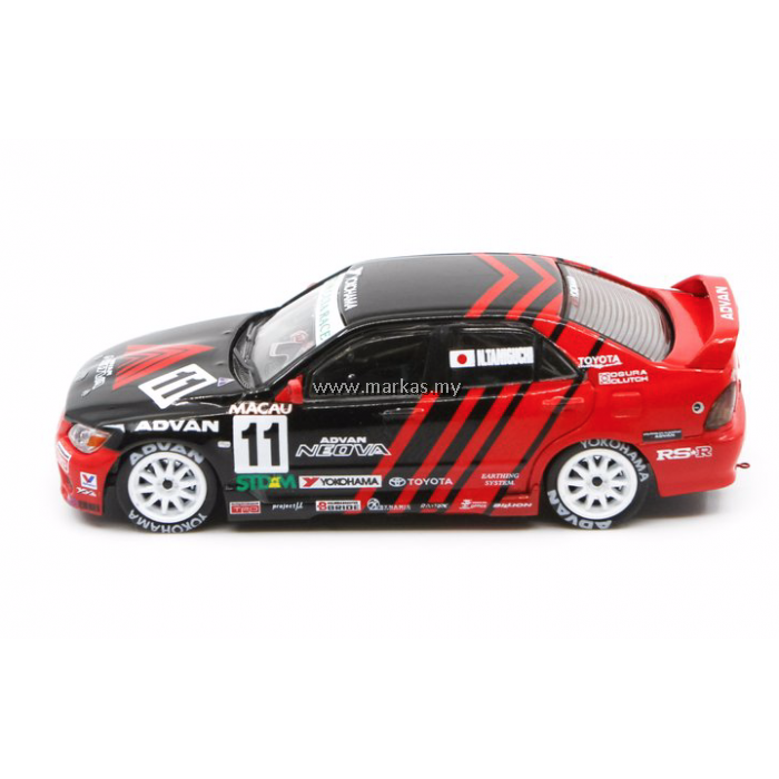 INNO MODELS INNO64 X POPRACE 1/64 TOYOTA ALTEZZA RS200 #11 "ADVAN ...