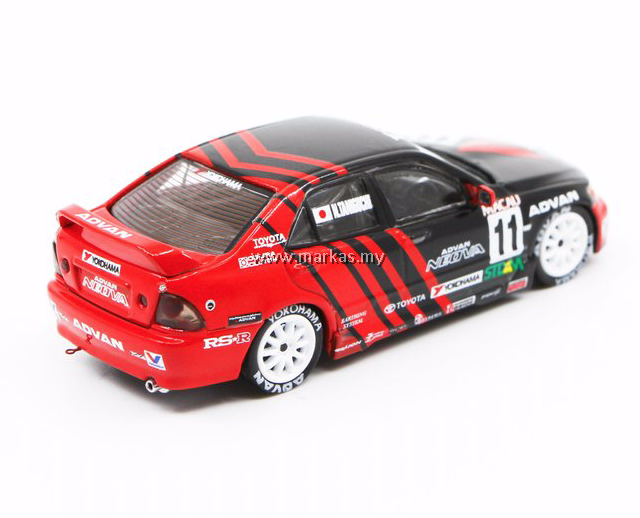 INNO MODELS INNO64 X POPRACE 1/64 TOYOTA ALTEZZA RS200 #11 "ADVAN ...