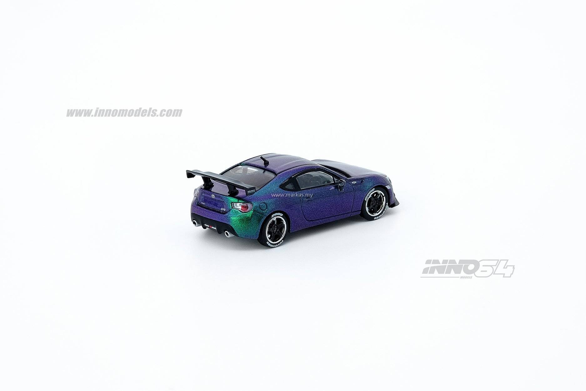 INNO MODELS INNO64 1/64 TOYOTA GT86 2014 MAGIC PURPLE HONG KONG SPECIAL ...