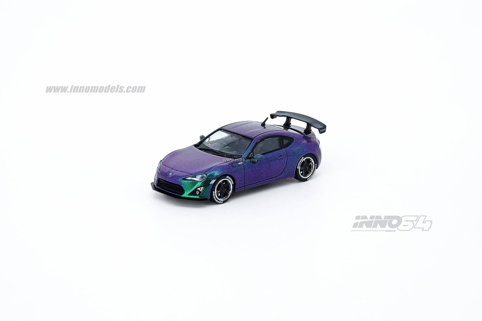 INNO MODELS INNO64 1/64 TOYOTA GT86 2014 MAGIC PURPLE HONG KONG SPECIAL ...