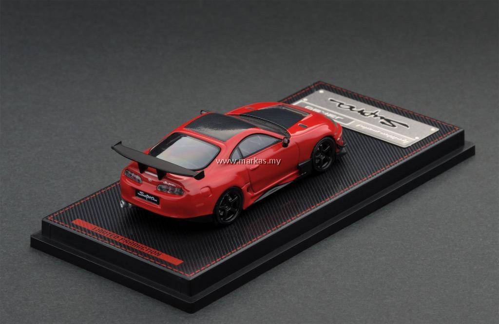 IGNITION MODEL 1/64 TOYOTA SUPRA (JZA80) RED