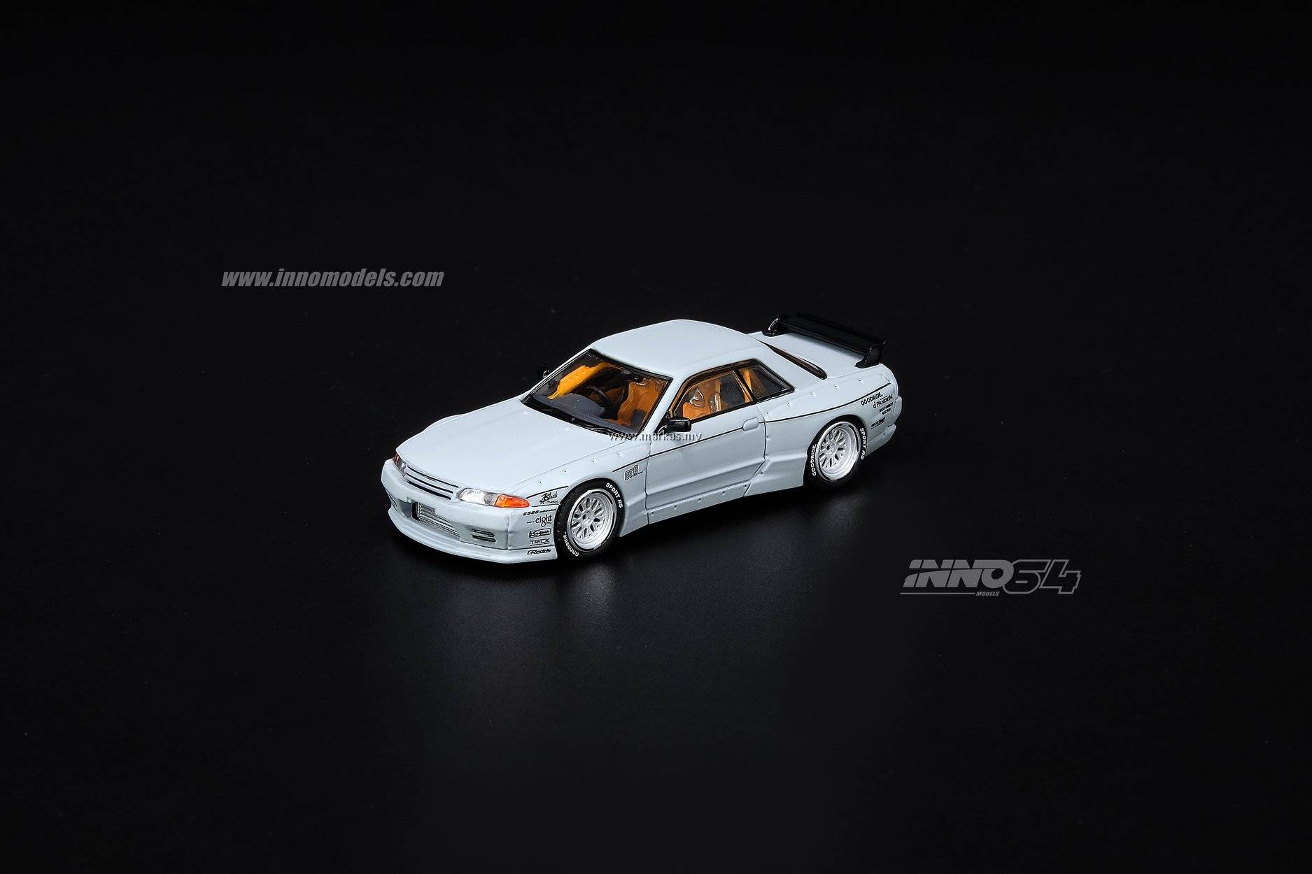 INNO MODELS INNO64 1/64 NISSAN SKYLINE GT-R R32 PANDEM MATT GREY