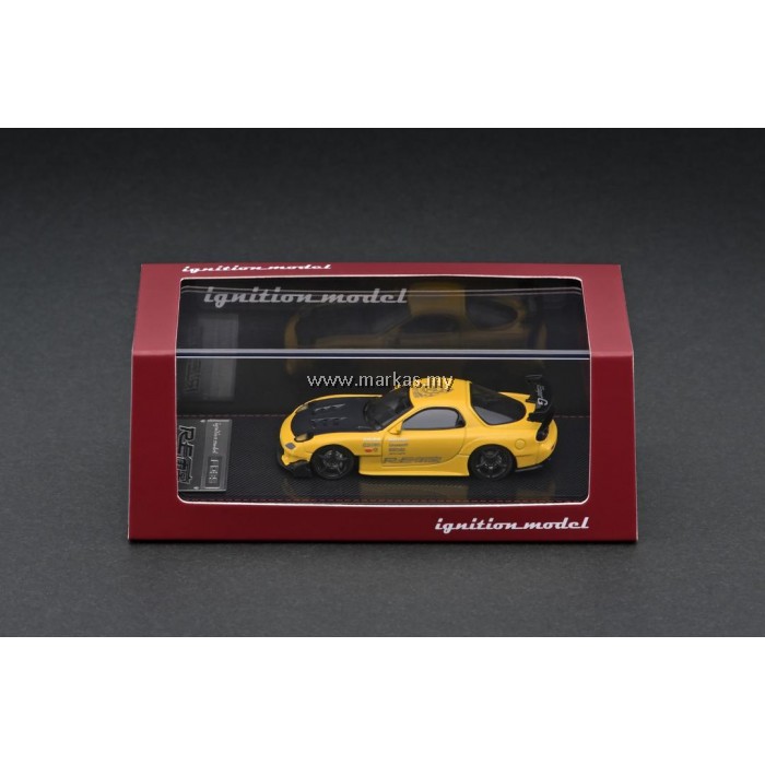 (PO) IGNITION MODEL 1/64 MAZDA RX-7 (FD3S) RE AMEMIYA YELLOW