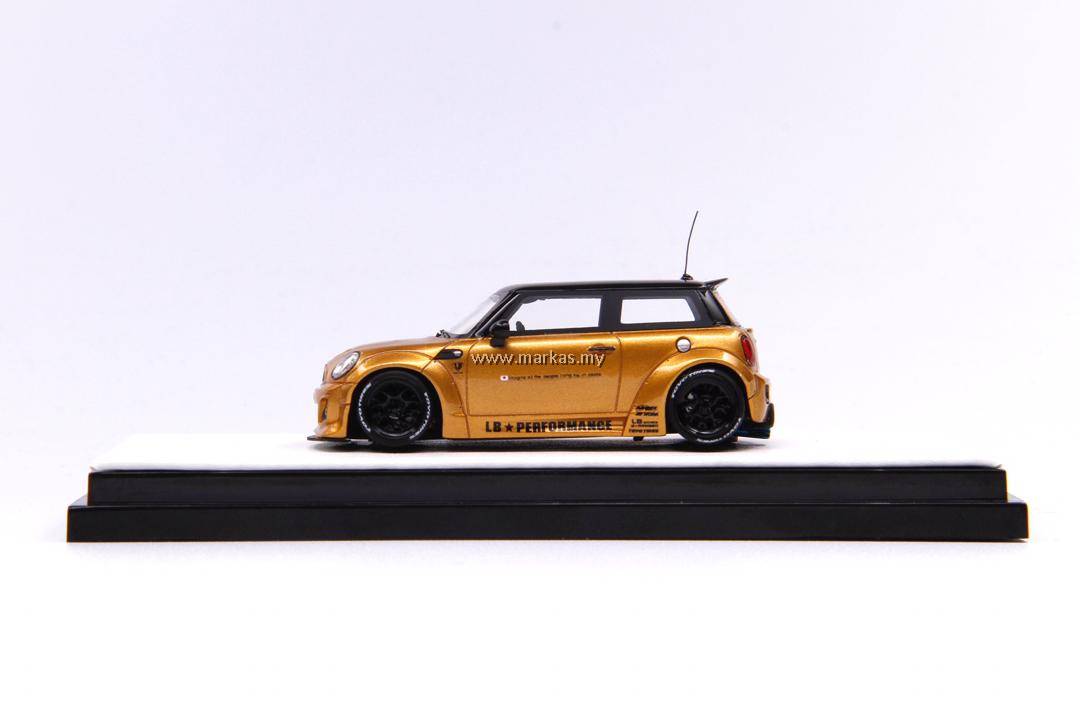 TIMOTHY & PIERRE 1/64 LB☆WORKS MINI COOPER GOLD