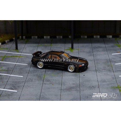 INNO MODELS INNO64 1/64 NISSAN SKYLINE GT-R R32 PANDEM BLACK