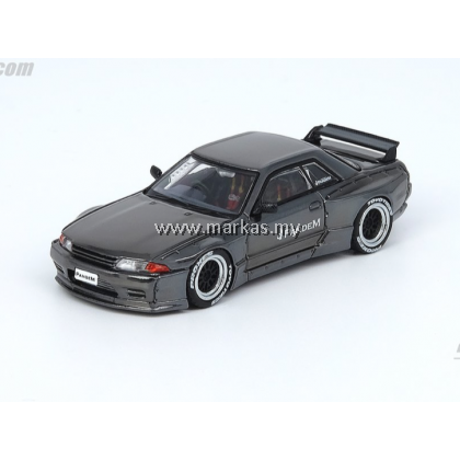 INNO MODELS INNO64 1/64 NISSAN SKYLINE GT-R R32 PANDEM BLACK CHROME ...