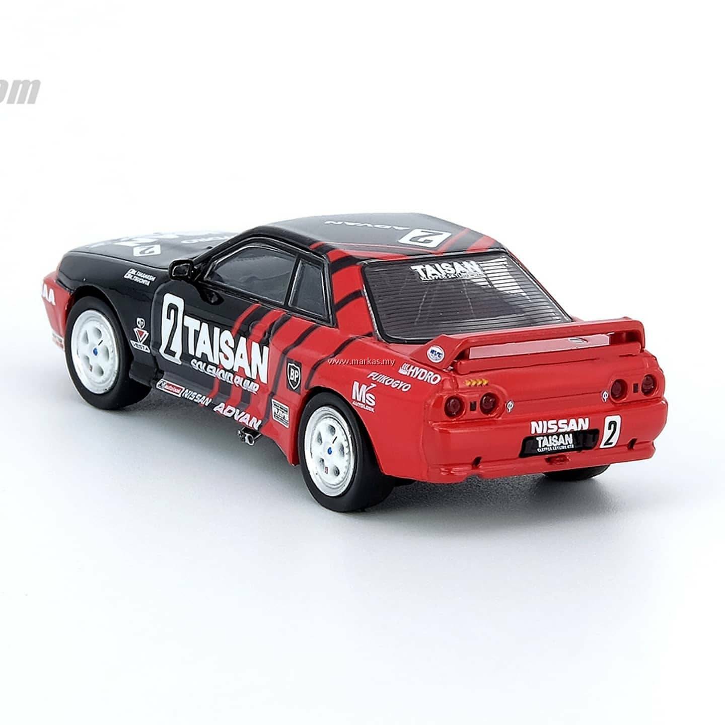 INNO MODELS INNO64 1/64 NISSAN SKYLINE GT-R R32 #2 TAISAN KLEPPER JTC1991