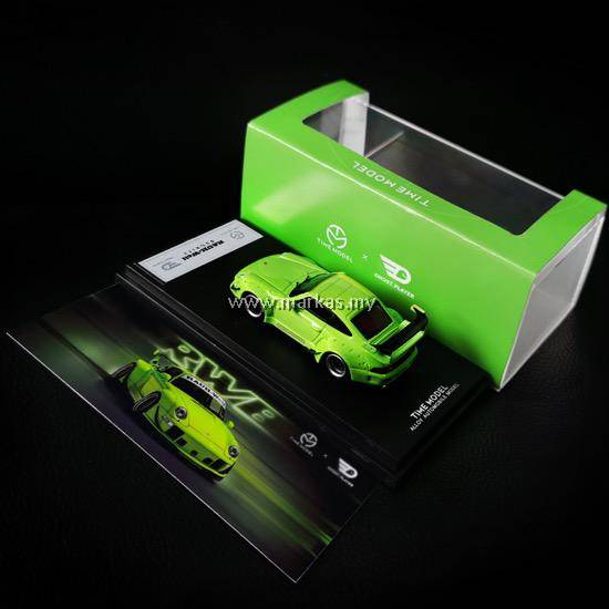 TIME MODEL X GHOST PLAYER 1/64 RWB 993 LIME GREEN