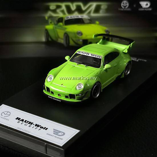 TIME MODEL X GHOST PLAYER 1/64 RWB 993 LIME GREEN