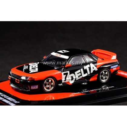 INNO MODELS INNO64 1/64 NISSAN SKYLINE GT-R R32 #7 DELTA HONG KONG ...