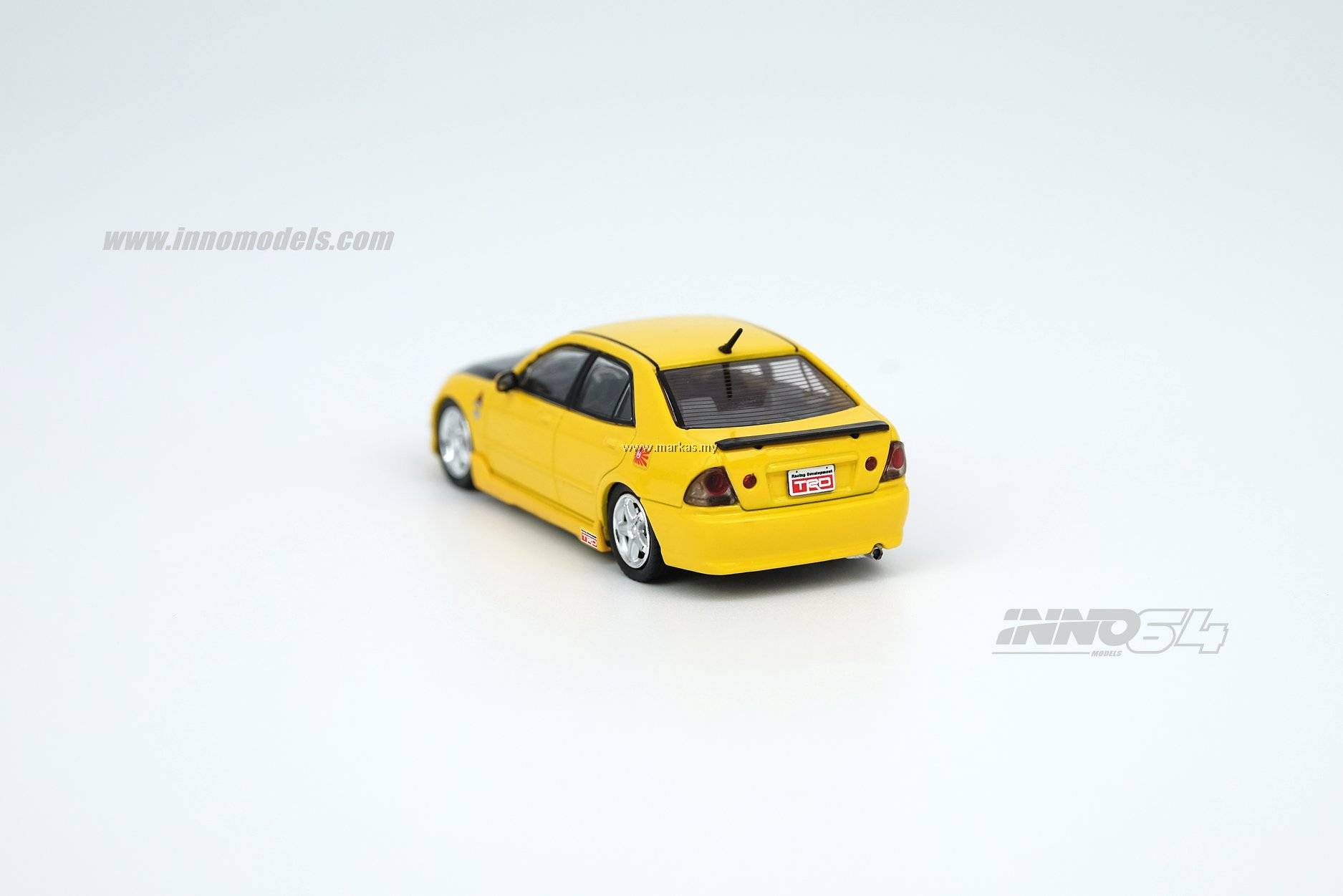 INNO MODELS INNO64 1/64 TOYOTA ALTEZZA RS200 YELLOW WITH SEPERATE ...