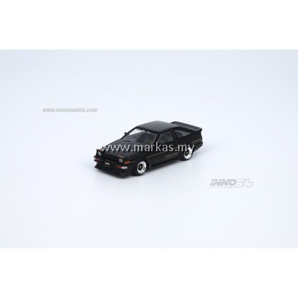 INNO MODELS INNO64 1/64 TOYOTA SPRINTER TRUENO AE86 BLACK LIMITED
