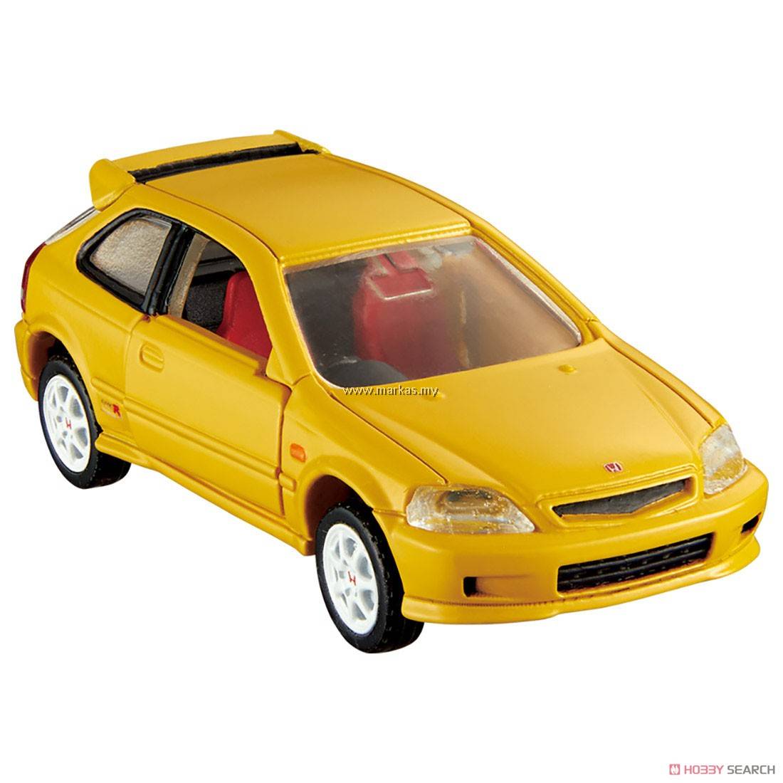 TOMICA PREMIUM 37 HONDA CIVIC TYPE R YELLOW
