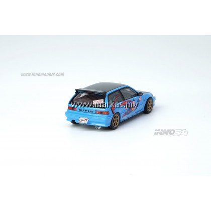 INNO MODELS INNO64 1/64 HONDA CIVIC EF9 NO GOOD RACING JDM COLLECTION ...