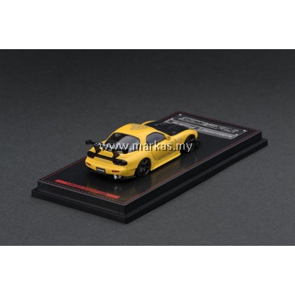 IGNITION MODEL 1/64 MAZDA RX-7 (FD3S) RE AMEMIYA YELLOW