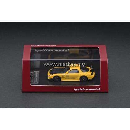 IGNITION MODEL 1/64 MAZDA RX-7 (FD3S) RE AMEMIYA YELLOW
