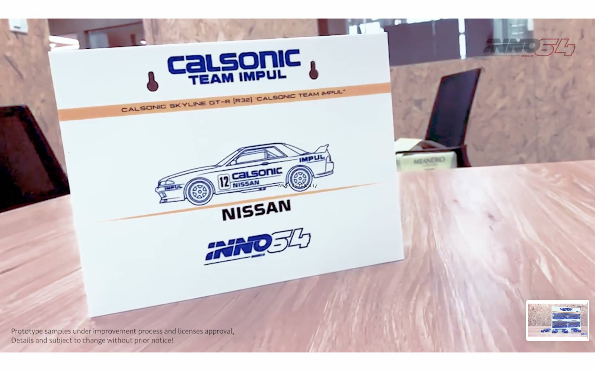 INNO MODELS INNO64 X CALSONIC RACING1/64 NISSAN SKYLINE GT-R (R32 ...
