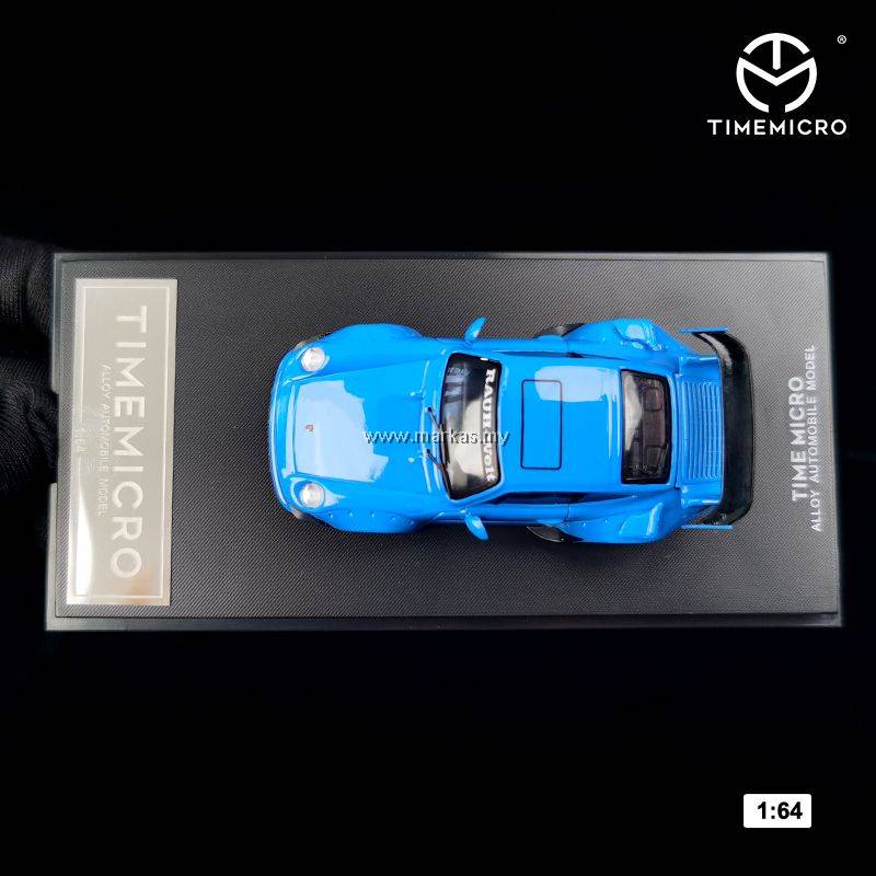 TIME MICRO 1/64 PORSCHE RWB 993 LIMITED EDITION BLUE