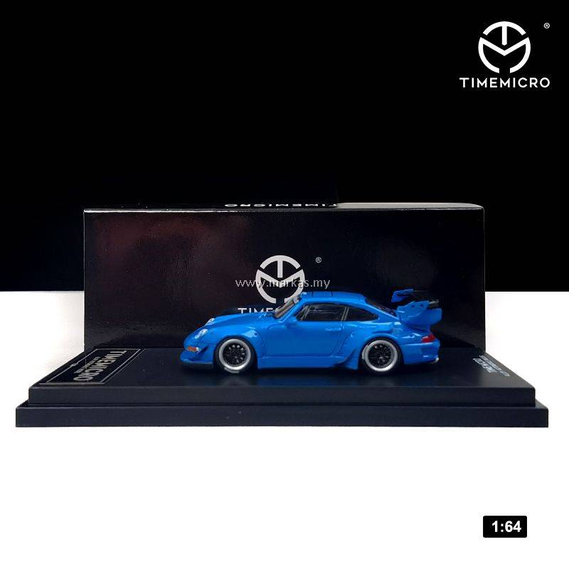 TIME MICRO 1/64 PORSCHE RWB 993 LIMITED EDITION BLUE