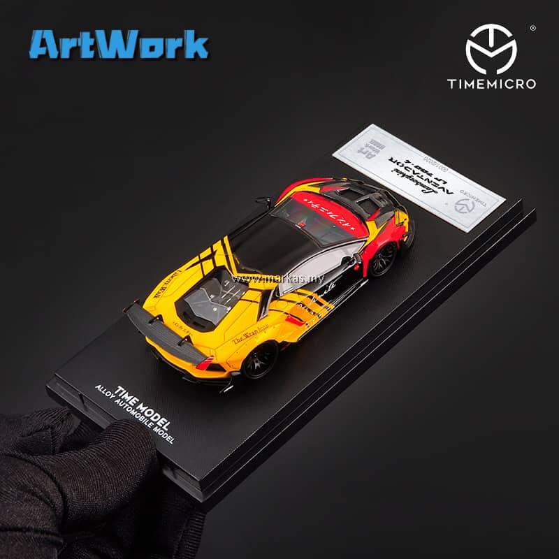 TIME MICRO X ARTWORK 1/64 LAMBORGHINI AVENTADOR LP700-4. LB2.0 INFINITE ...