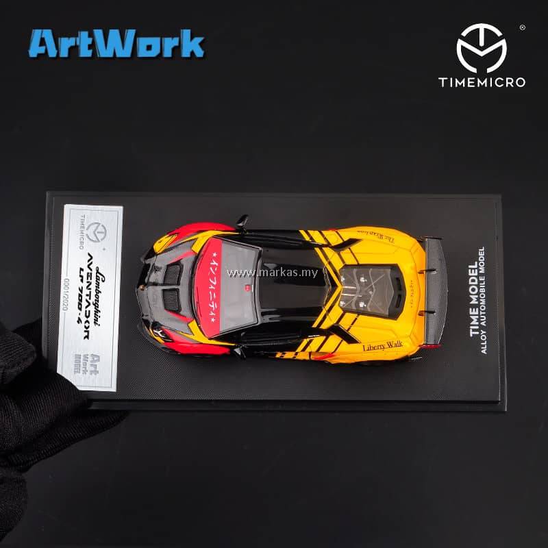 TIME MICRO X ARTWORK 1/64 LAMBORGHINI AVENTADOR LP700-4. LB2.0 INFINITE ...
