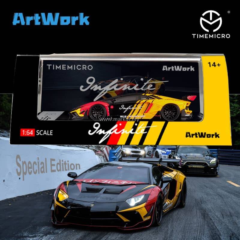 TIME MICRO X ARTWORK 1/64 LAMBORGHINI AVENTADOR LP700-4. LB2.0 INFINITE ...