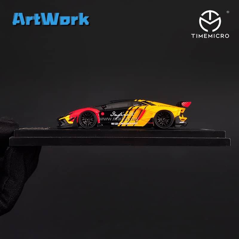 TIME MICRO X ARTWORK 1/64 LAMBORGHINI AVENTADOR LP700-4. LB2.0 INFINITE ...
