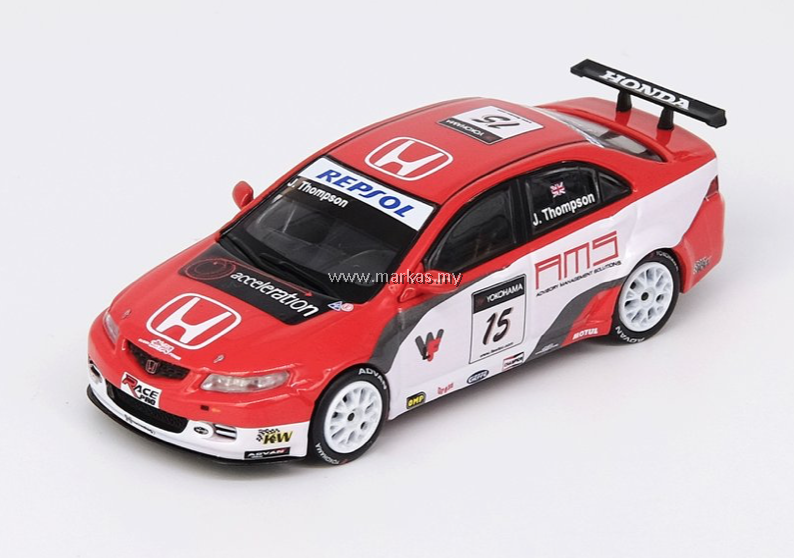 INNO MODELS INNO64 1/64 HONDA ACCORD EURO-R CL7 #15 N.TECHNOLOGY WTCC ...