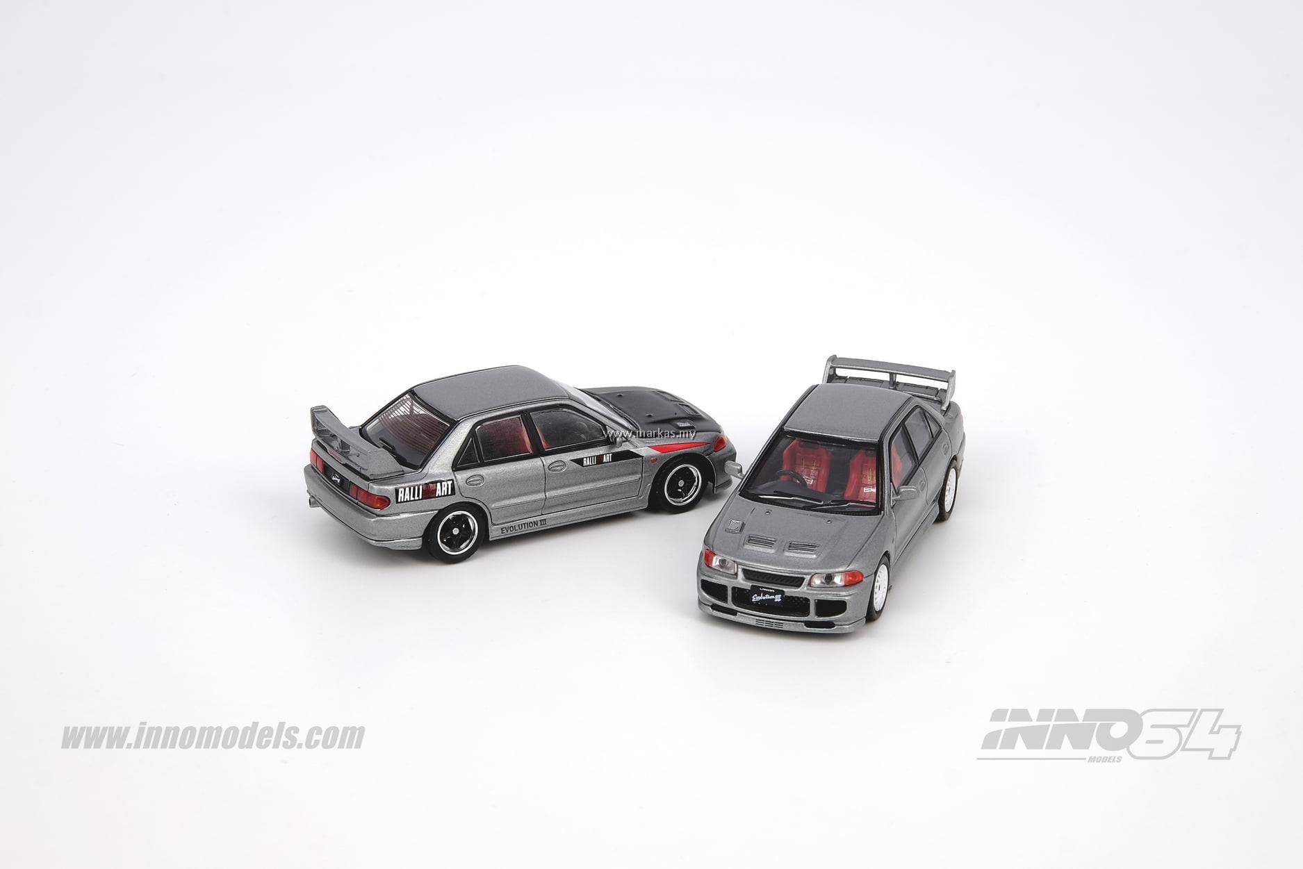 INNO MODELS INNO64 1/64 MITSUBISHI LANCER EVOLUTION III GSR METALLIC ...