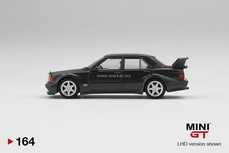 MINI GT 1/64 #164 MERCEDES BENZ 190E 2.5-16 EVOLUTION II BLACK