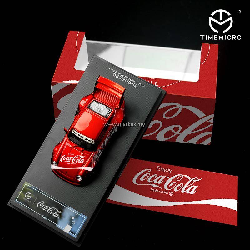 TIME MICRO 1/64 RWB 993 HIGH WING COCA COLA LIVERY
