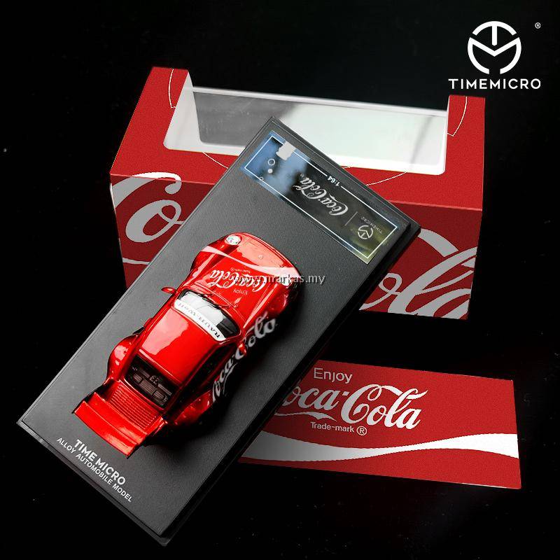 TIME MICRO 1/64 RWB 993 HIGH WING COCA COLA LIVERY