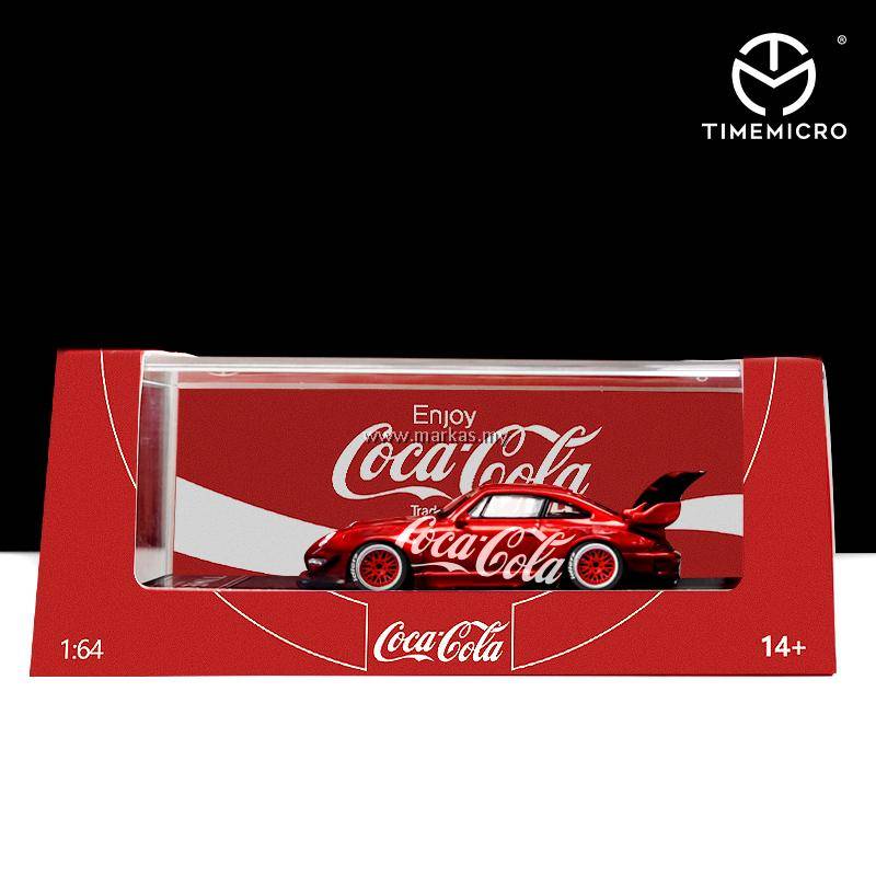 TIME MICRO 1/64 RWB 993 HIGH WING COCA COLA LIVERY