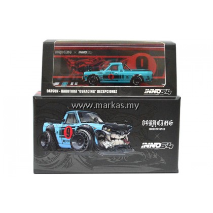 INNO MODELS INNO64 1/64 DATSUN SUNNY HAKOTORA 09 RACING DECEPCIONEZ