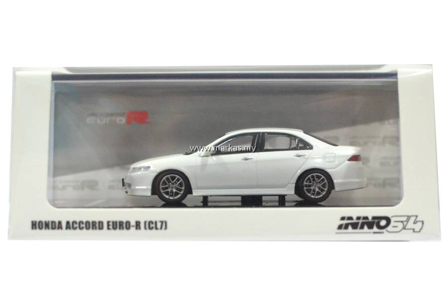 INNO MODELS INNO64 1/64 HONDA ACCORD EURO-R CL7 PREMIUM WHITE PEARL ...