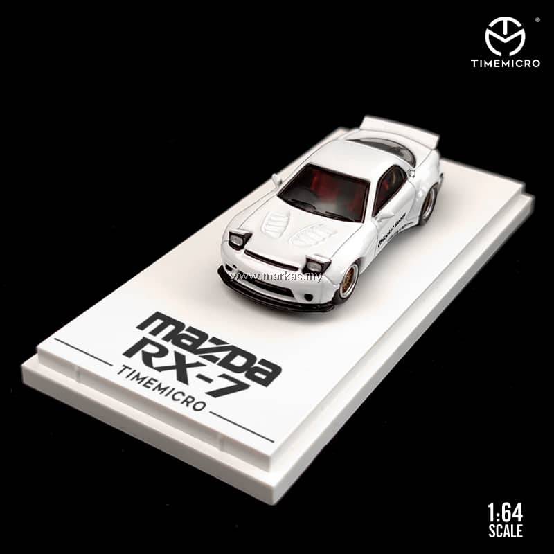 TIME MICRO 1/64 MAZDA RX7 ROCKET BUNNY WHITE