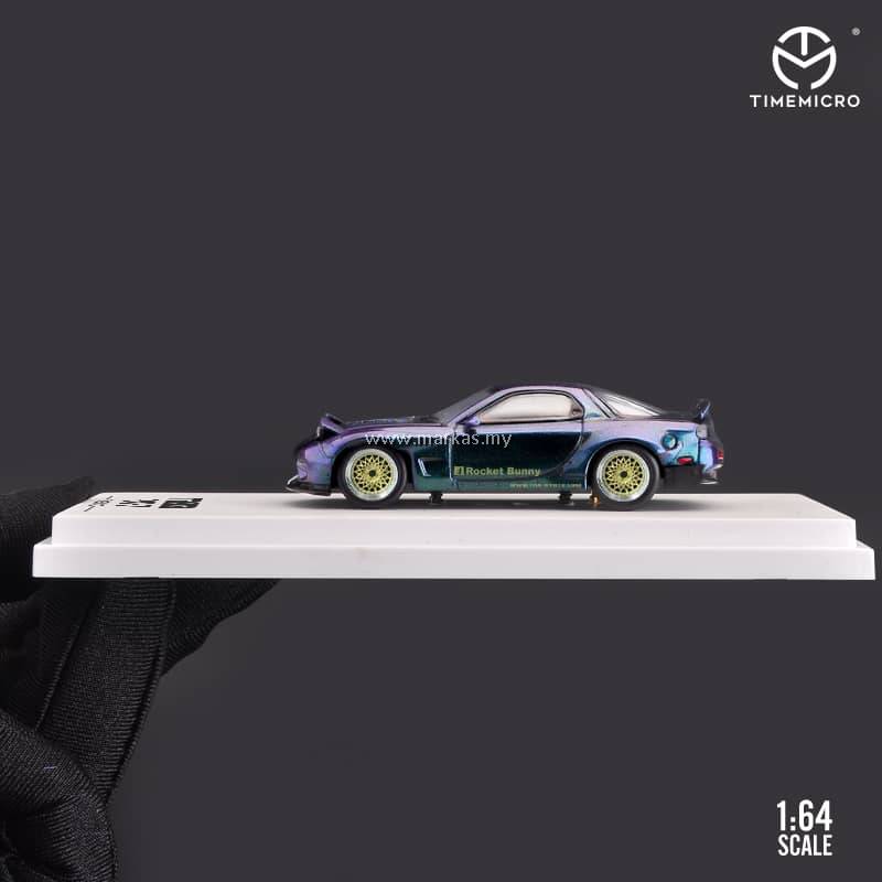 TIME MICRO 1/64 MAZDA RX7 ROCKET BUNNY CHAMELEON