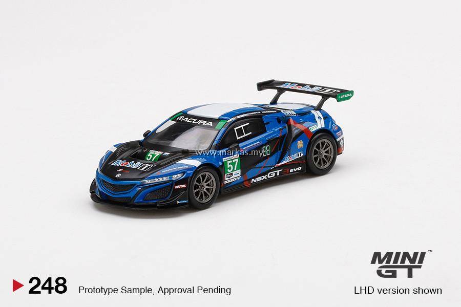 MINI GT 1/64 #248 ACURA NSX GT3 EVO #57 2020 IMSA 24 HRS OF DAYTONA