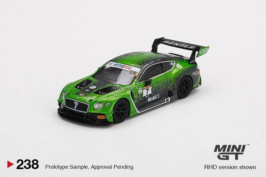 MINI GT 1/64 #238 BENTLEY CONTINENTAL GT3 #7 2020 LIQUI-MOLY BATHURST ...