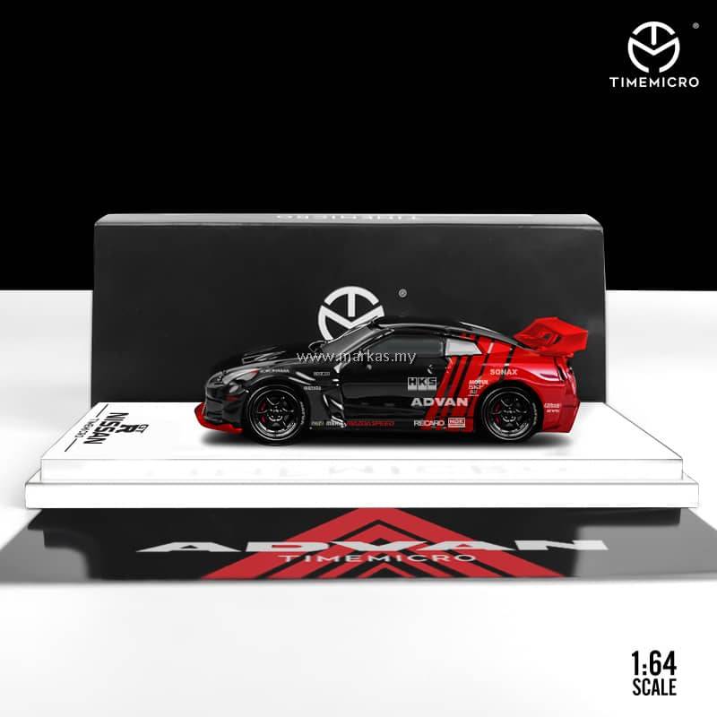 TIME MICRO 1/64 NISSAN GTR 3.0 ADVAN LIVERY