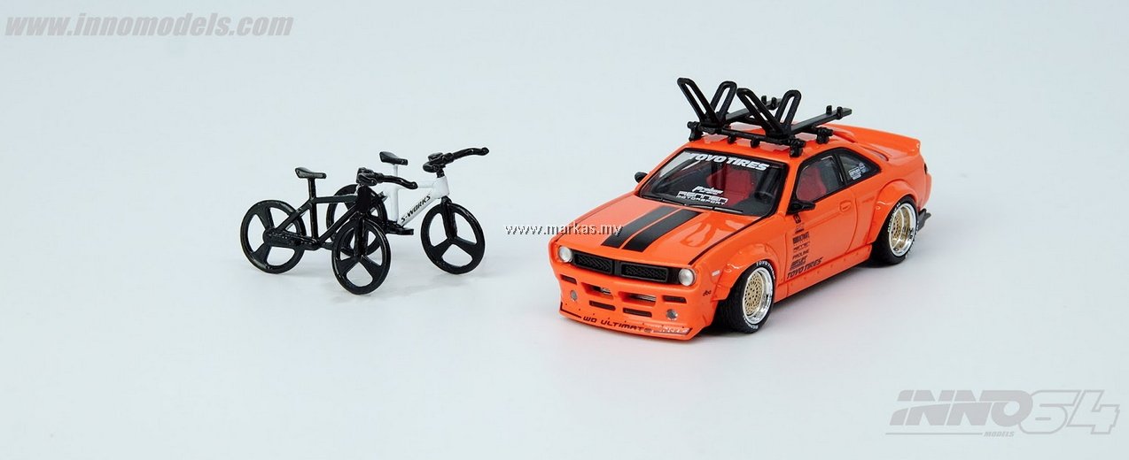INNO MODELS INNO64 1/64 NISSAN SILVIA S14 ROCKET BUNNY BOSS AERO WITH ...