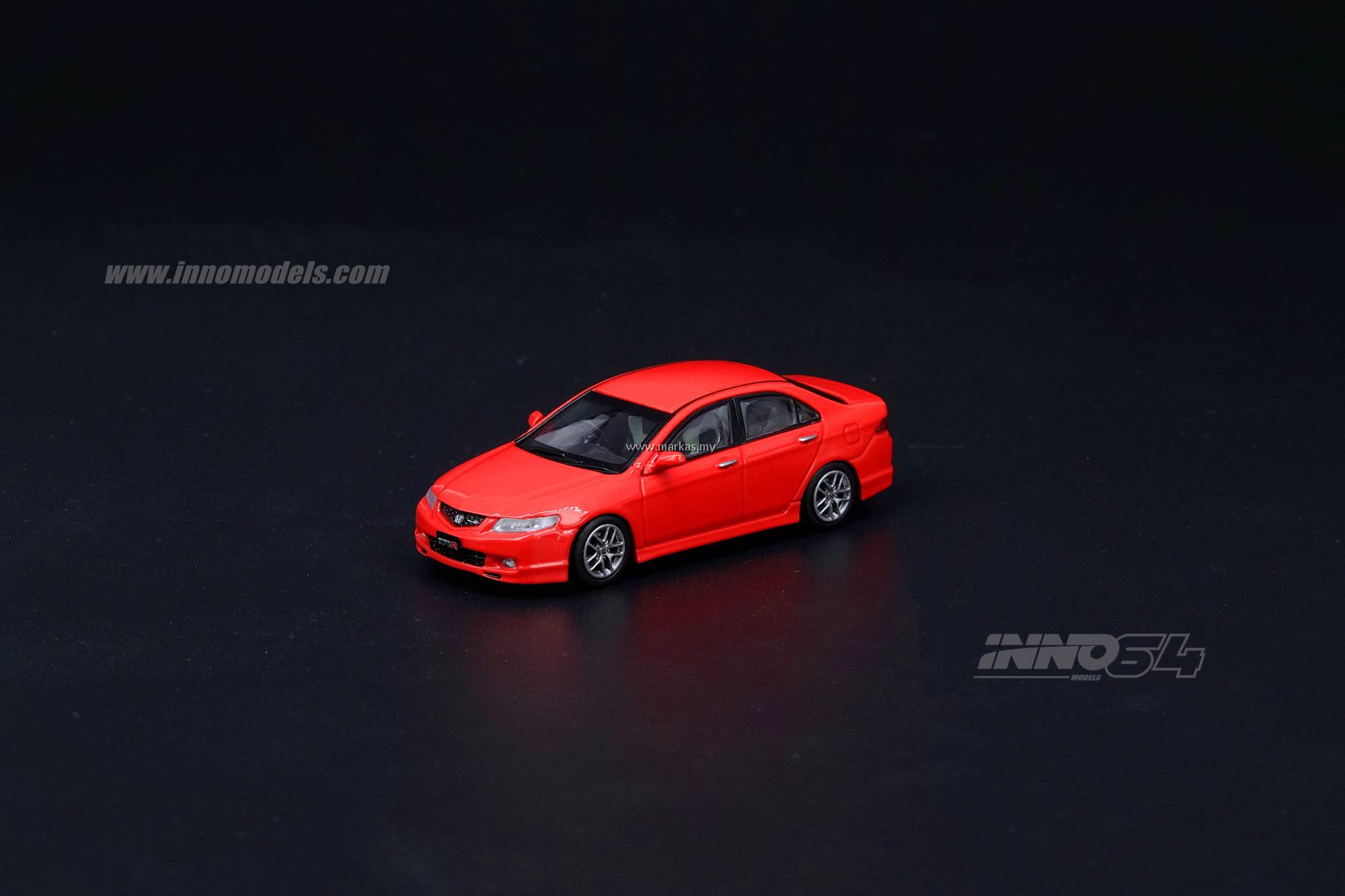 INNO MODELS INNO64 1/64 HONDA ACCORD EURO R CL7 MILANO RED WITH EXTRA ...