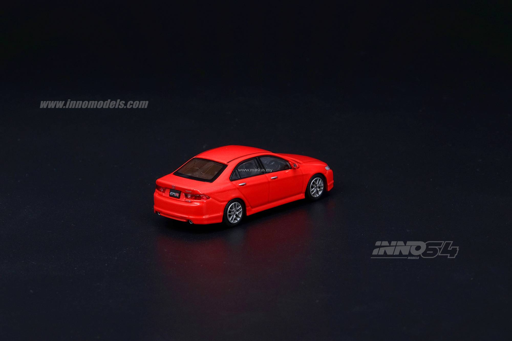 INNO MODELS INNO64 1/64 HONDA ACCORD EURO R CL7 MILANO RED WITH EXTRA ...