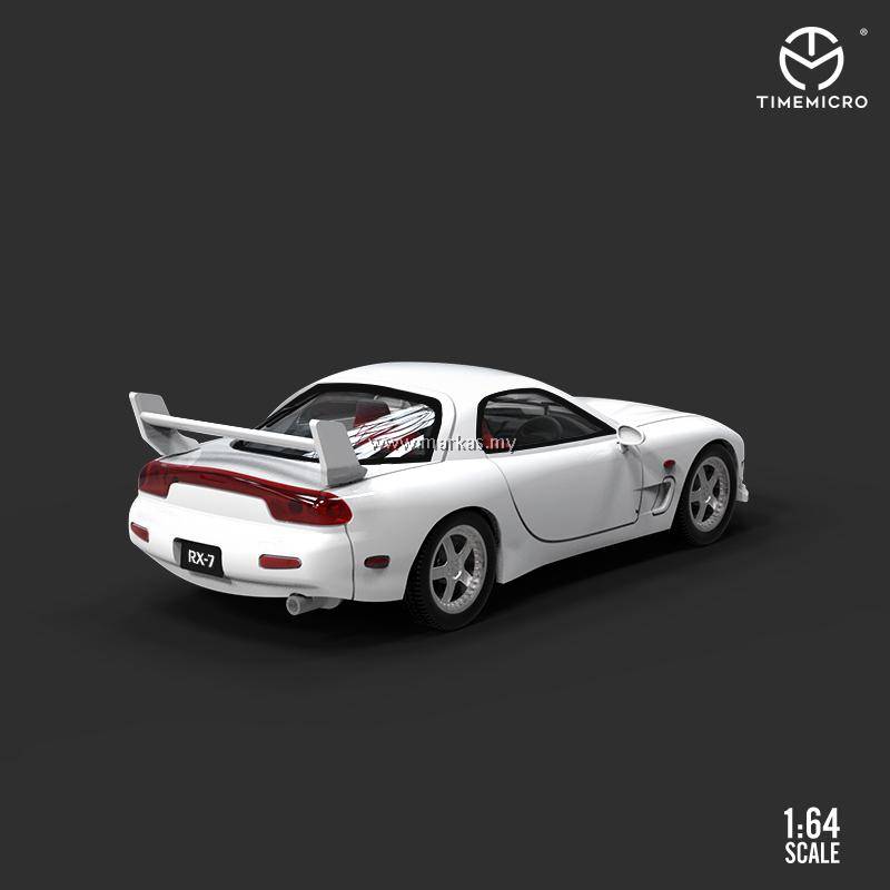 TIME MICRO 1/64 MAZDA RX7 WHITE - DREAM PACKAGING