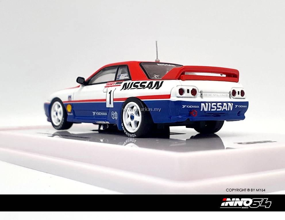 INNO MODELS INNO64 1/64 NISSAN SKYLINE GT-R R32 #1 NISSAN MOTORSPORT ...