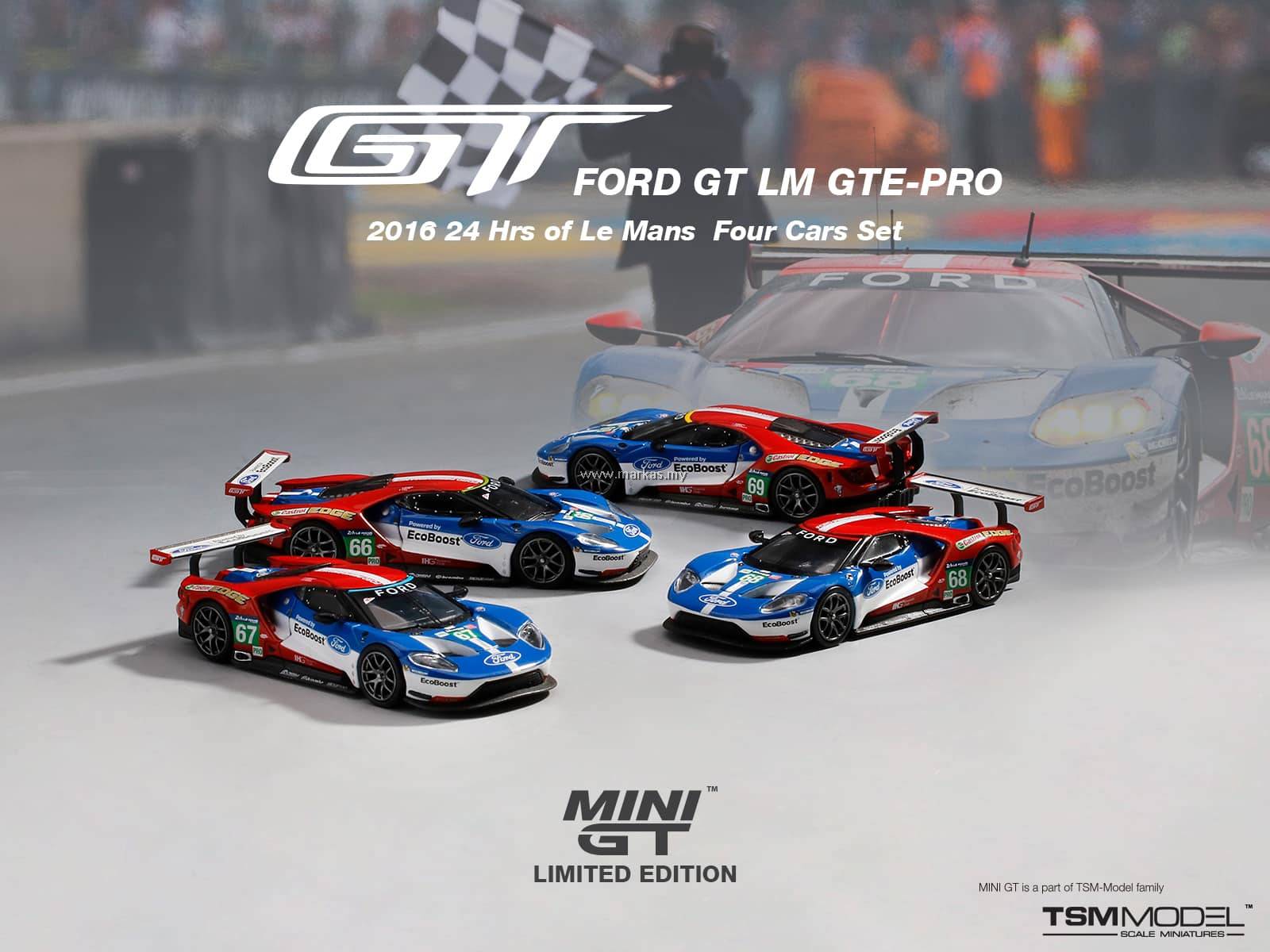 MINI GT LIMITED EDITION 1/64 MGTS0001 #276 #277 #278 #279 FORD GT LM ...