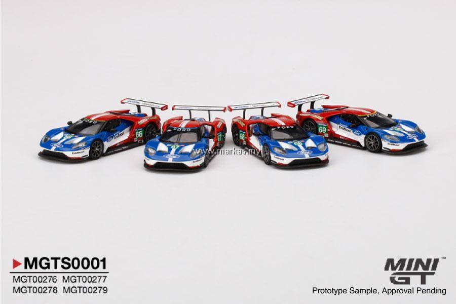MINI GT LIMITED EDITION 1/64 MGTS0001 #276 #277 #278 #279 FORD GT LM ...