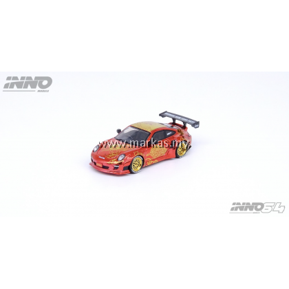 INNO MODELS INNO64 1/64 PORSCHE 997 LBWK YEAR OF THE TIGER 2022 CNY ...