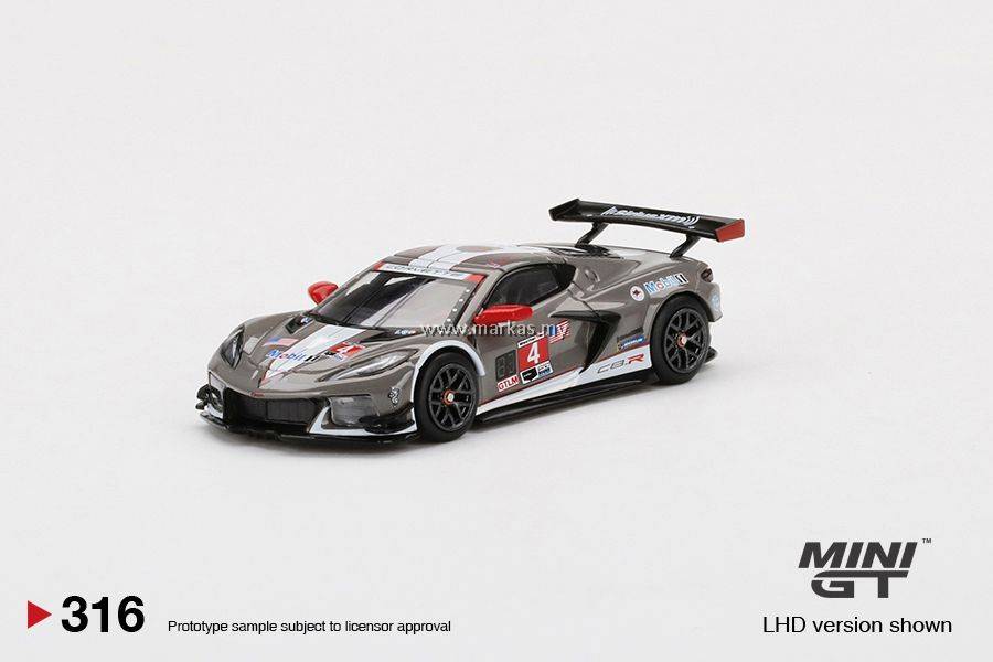 MINI GT 1/64 #316 CHEVROLET CORVETTE C8.R #4 CORVETTE RACING 2021 IMSA ...