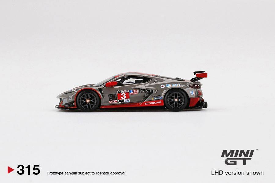 MINI GT 1/64 #315 CHEVROLET CORVETTE C8.R #3 CORVETTE RACING 2021 IMSA ...